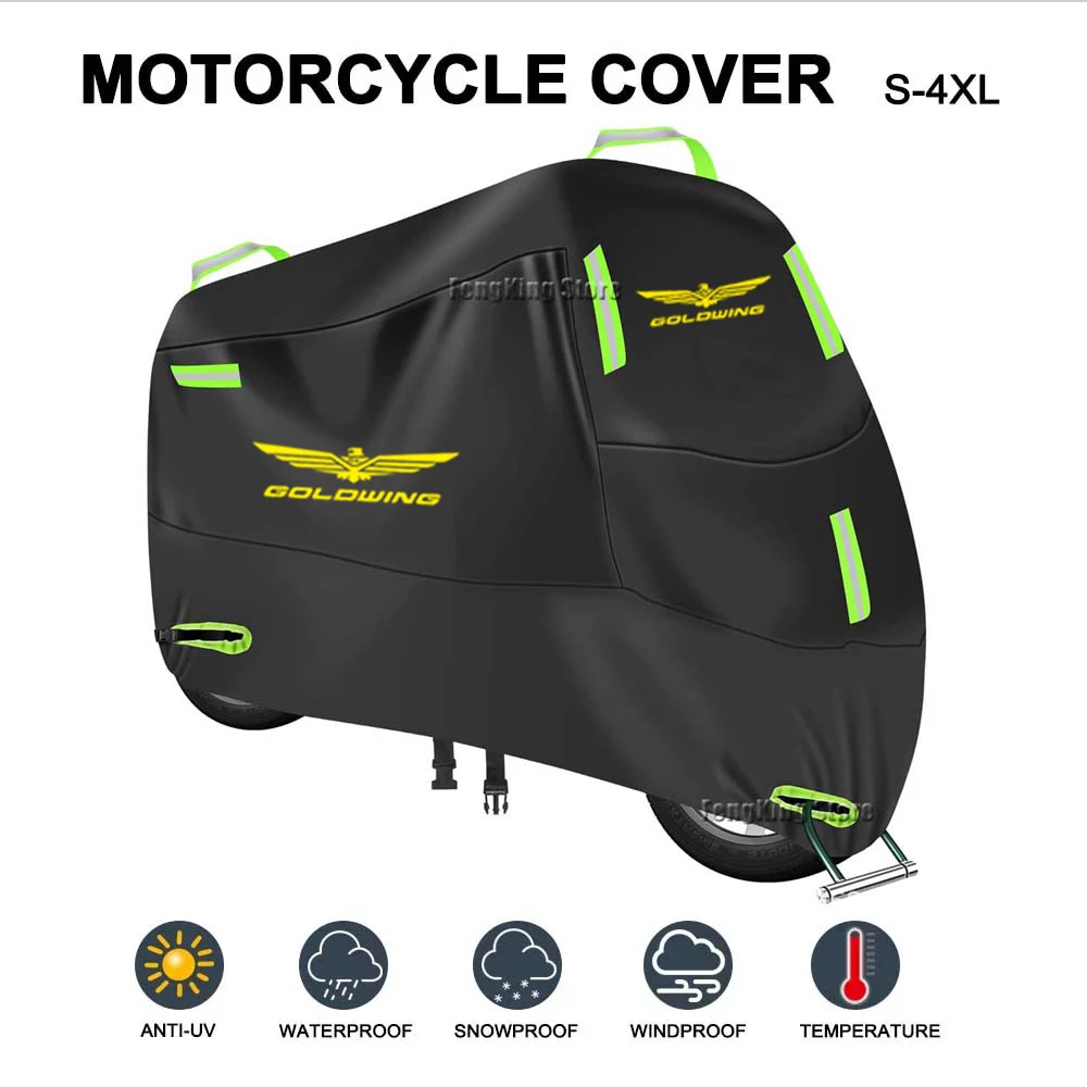 For Honda GoldWing 1800 Gold Wing GL1800 F6B Motorcycle Cover UV ...