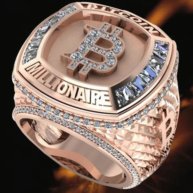 Luxury-Bitcoin-Memorial-Rings-for-Men-Women-Creative-Metal-Punk-Hip-Hop ...