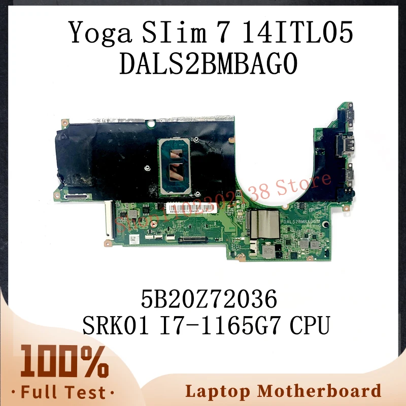 Mainboard-DALS2BMBAG0-For-Lenovo-Yoga-SIim-7-14ITL05-Laptop-Motherboard ...