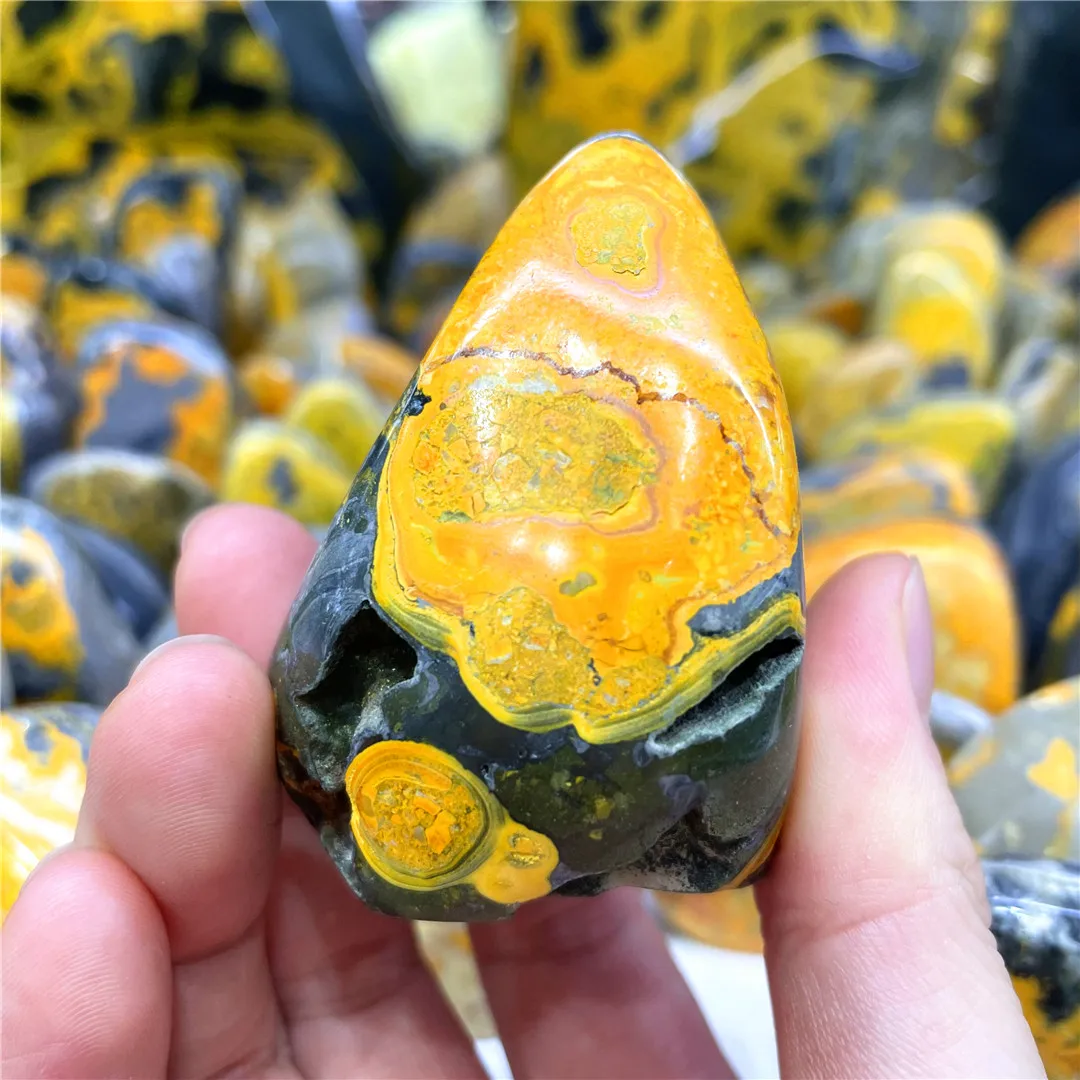 2025 New Arrival Products Natural Gemstones And Crystals Yellow ...