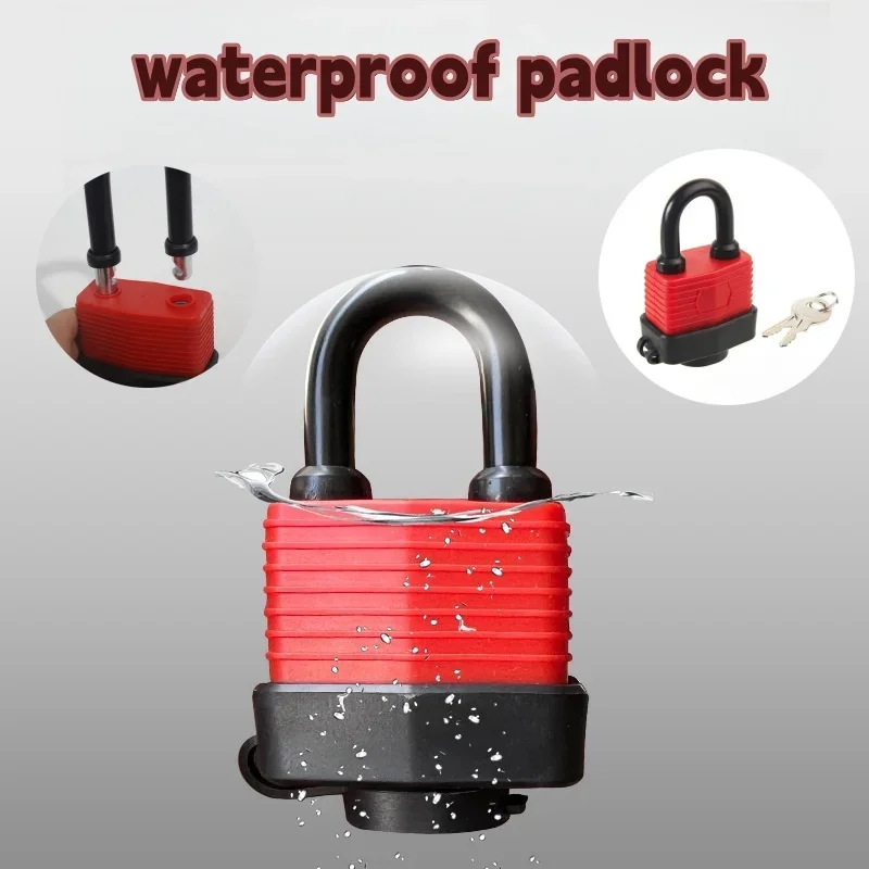 Heavy-duty-Waterproof-Padlock-Shell-Lock-Outdoor-Waterproof-Anti-theft ...