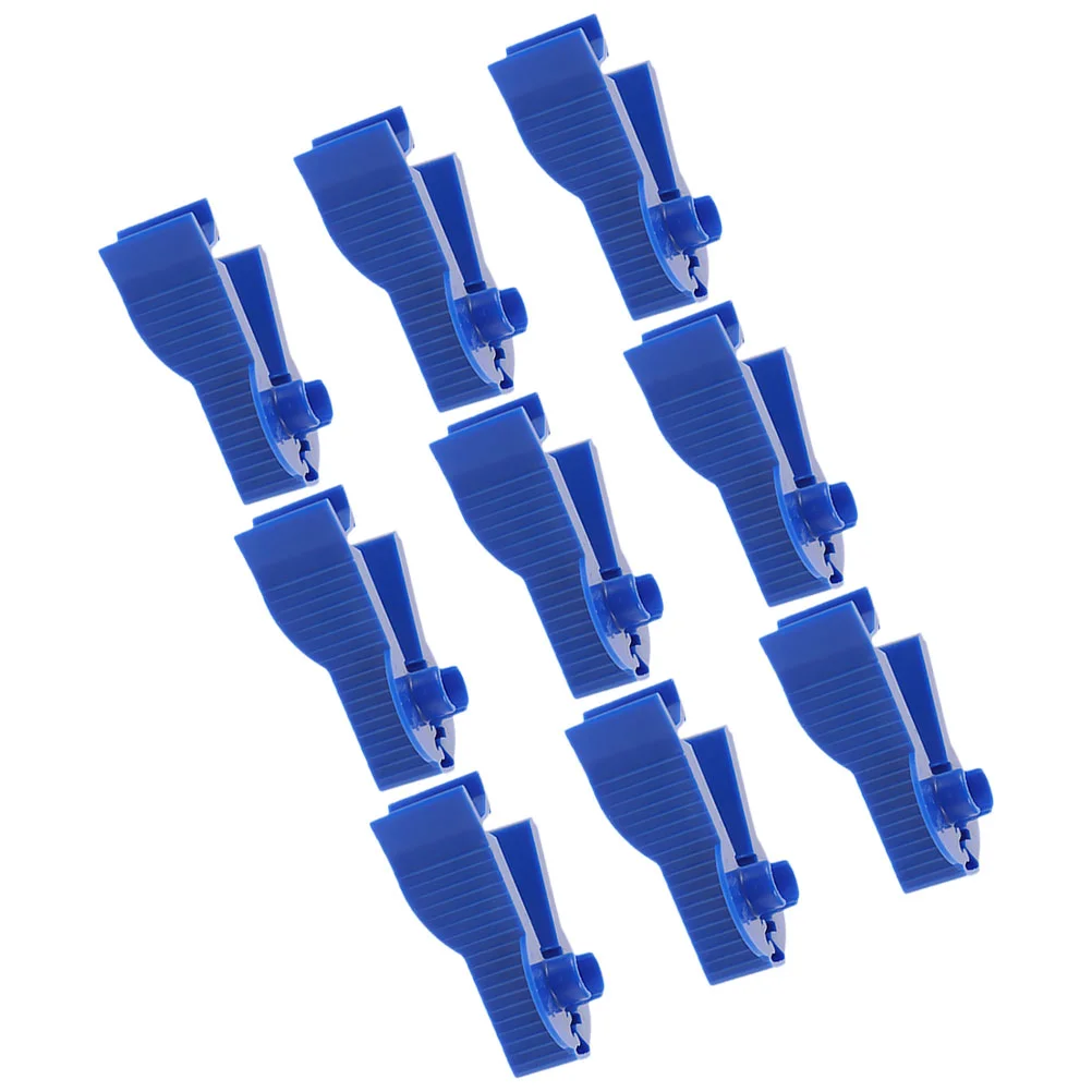 9 Pcs Peritoneal Dialysis Tube Clamp Catheter Bag Clips Peritoneoclysis ...