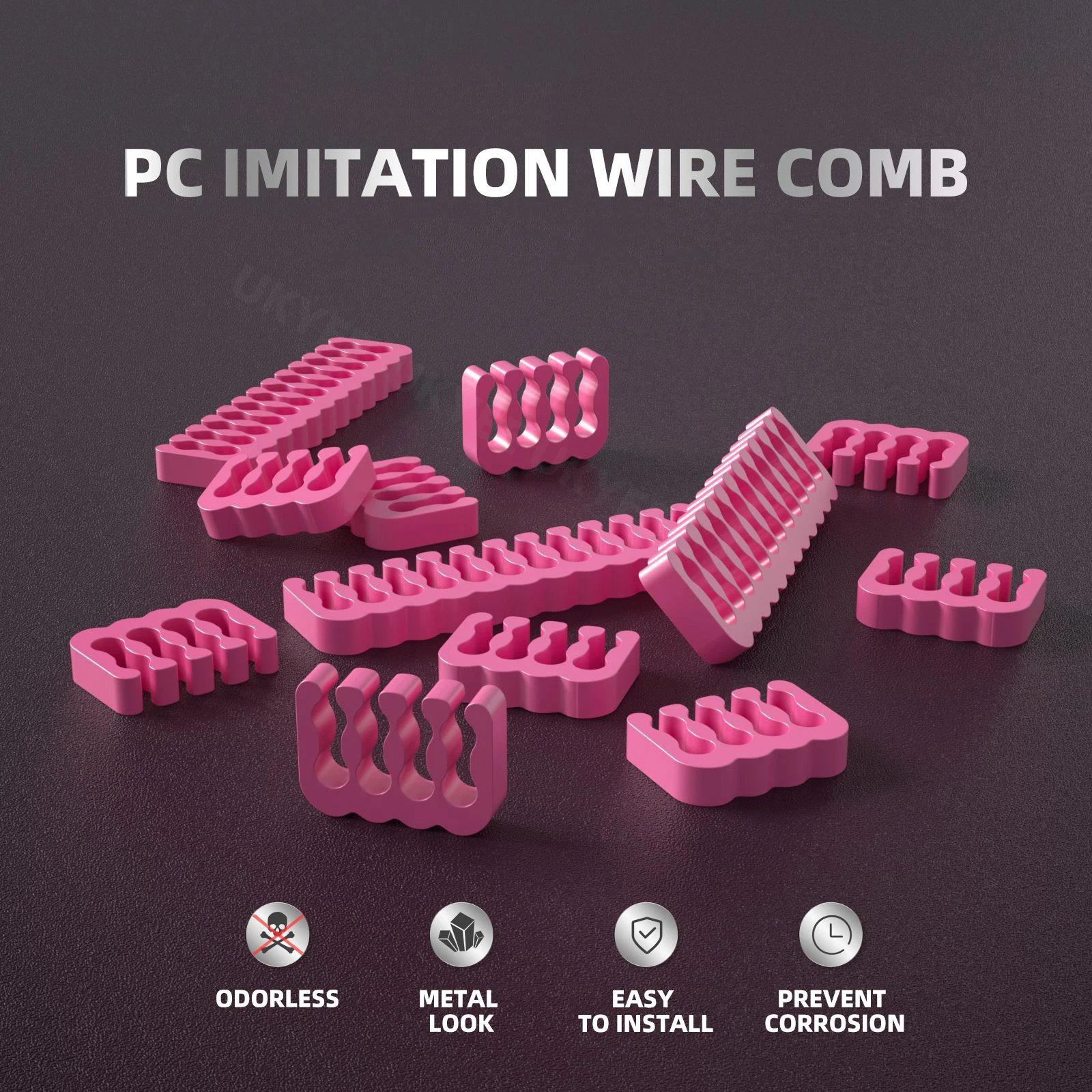 PSU Cable Combs Computer Wire Organizer Extension Cables Comb for PC ...