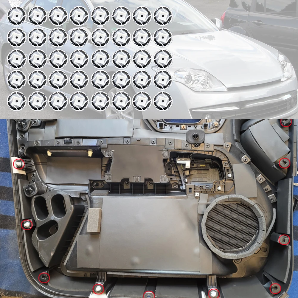 40Pcs For Citroen C4 Picasso 2004 - 2017 Berlingo Jumpy C3 2018 2019 ...
