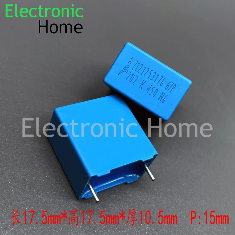 10PCS EPCOS MKP 225 2.2uf 2u2 450v 400v capacitor B32672P4225K 17.5x17 ...