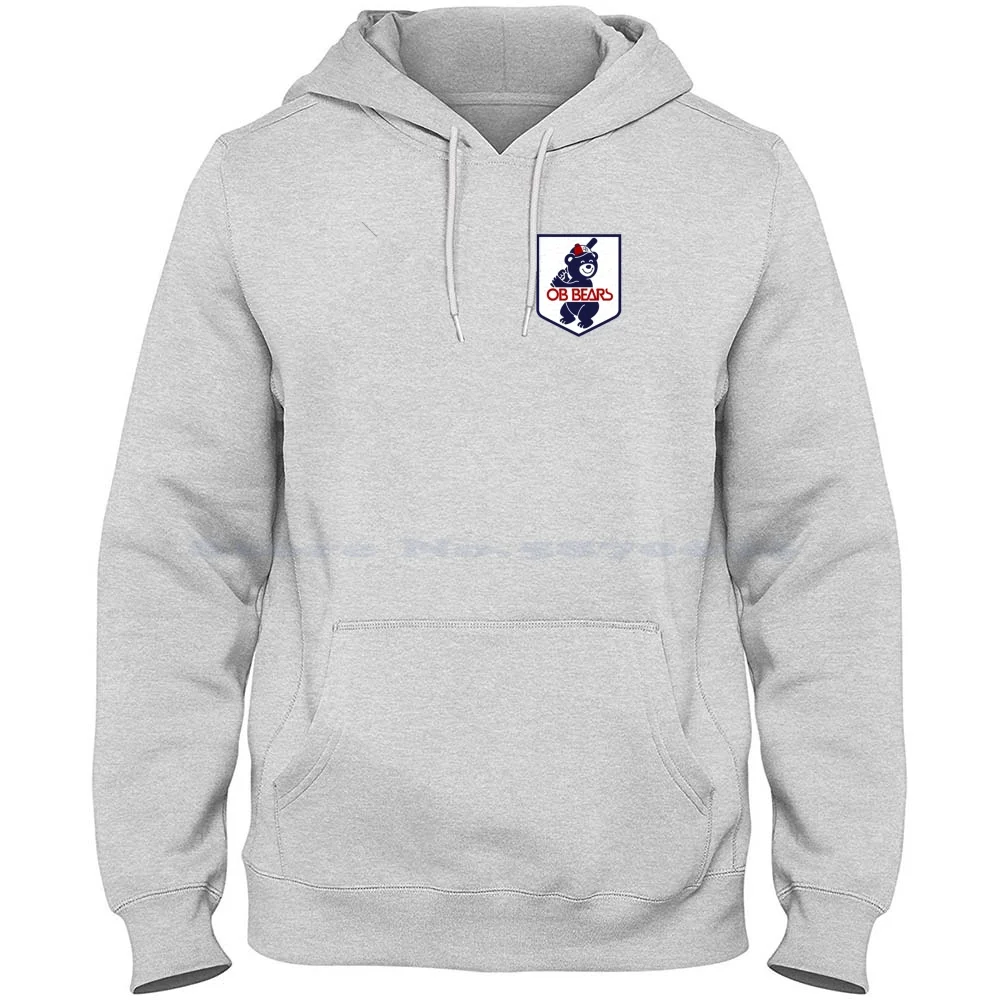 Retro Ob Bear On Navy 100% Cotton Hoodie T Shirt Ob Bears Doosan Bears ...