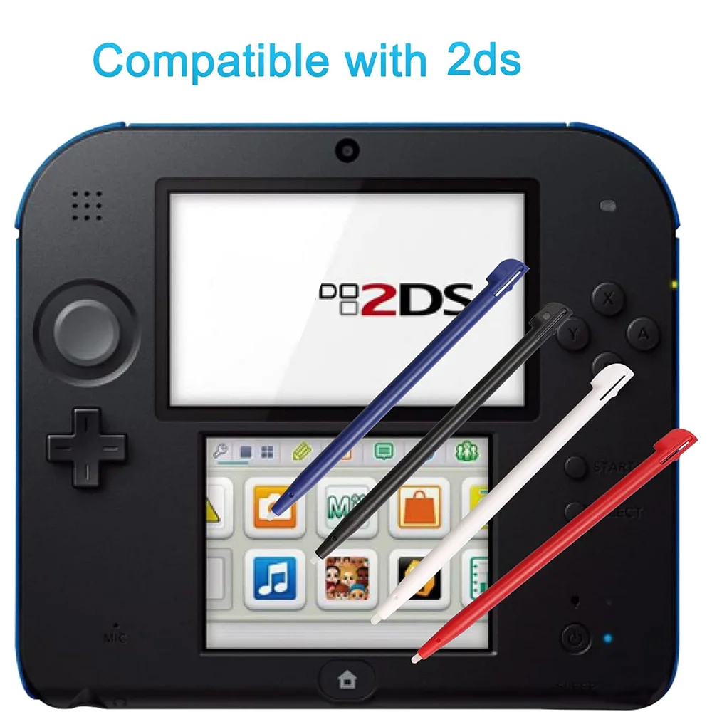 Xahpower-Juego-de-2-bol-grafos-de-pl-stico-piezas-2DS-repuesto-de ...