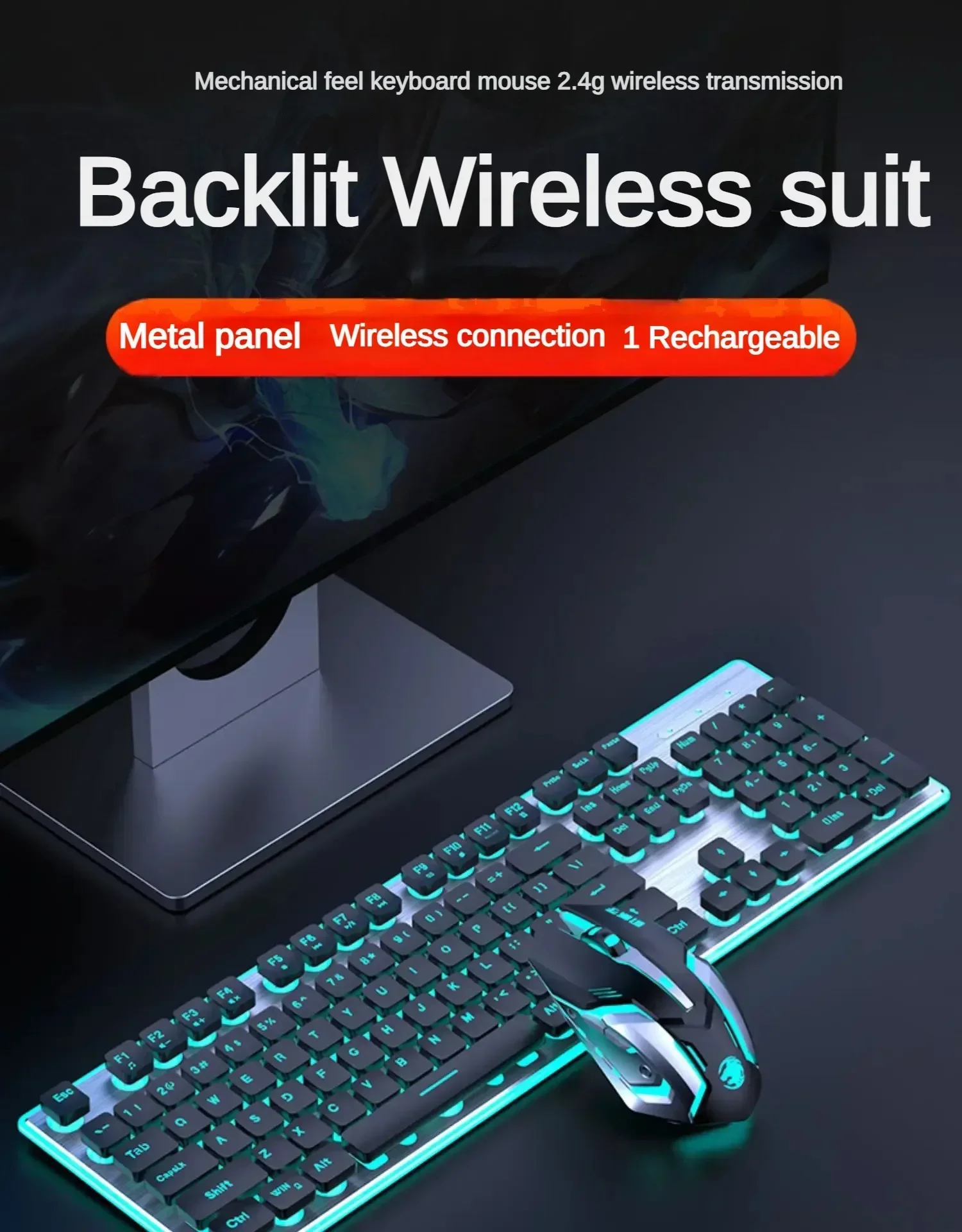 EWEADN X7S Wireless Dual Mode Ultra-thin Keyboard And Mouse | Unendingtech