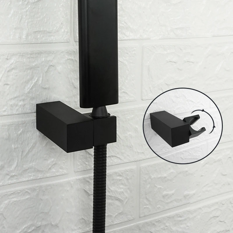 Bathroom-Handheld-Shower-Bidet-Sprayer-Holder-Bracket-Wall-Mounted-Hand ...