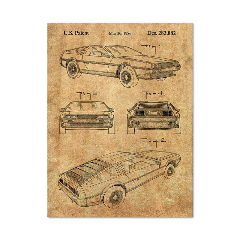 Back To The Future Flux Capacitor Drawing