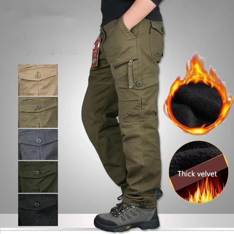 Winter-Thick-Fleece-Pants-Men-Cotton-Thermal-Military-Tactical-Baggy ...
