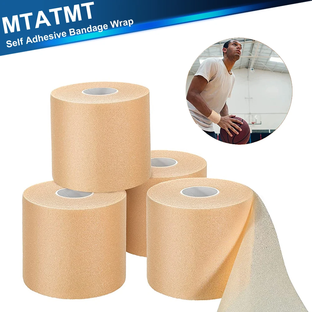 1Roll-Self-Adhesive-Bandage-Wrap-Self-Adherent-Medical-Tape-Flexible ...