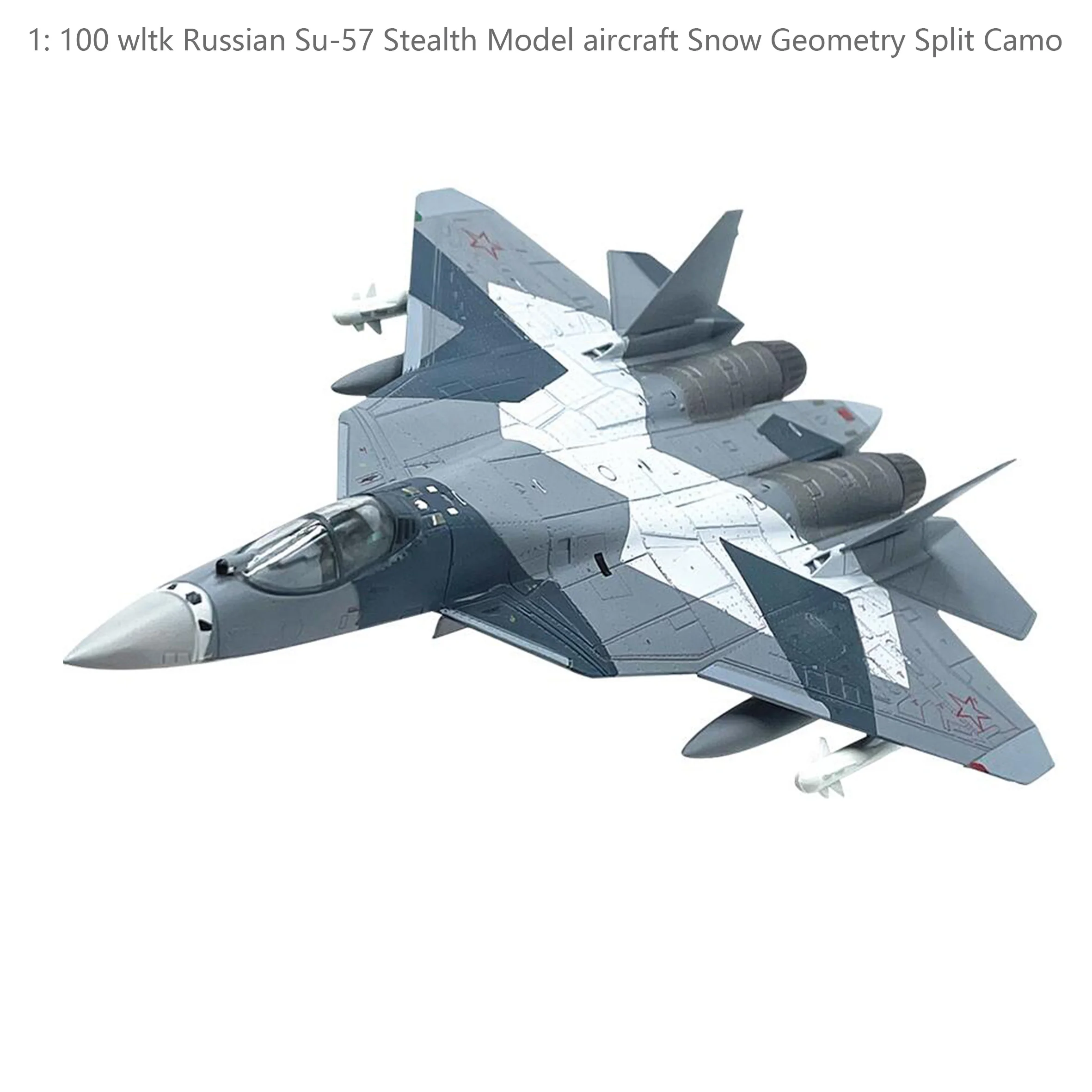 Russian-Stealth-Model-Aircraft-Snow-Geometry-Split-Camo-Alloy-Produto ...