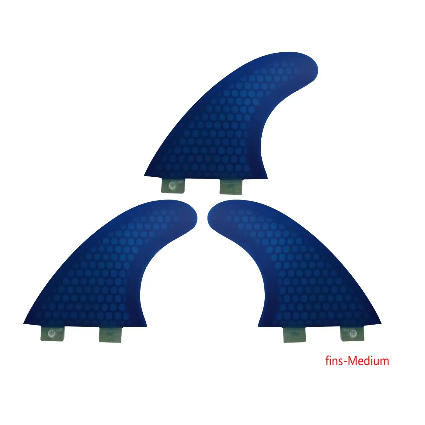 Beach-Surf-Hidrofoil-Tabla-Accessories-Surfboard-Fins-Blue-Fin-Trio ...