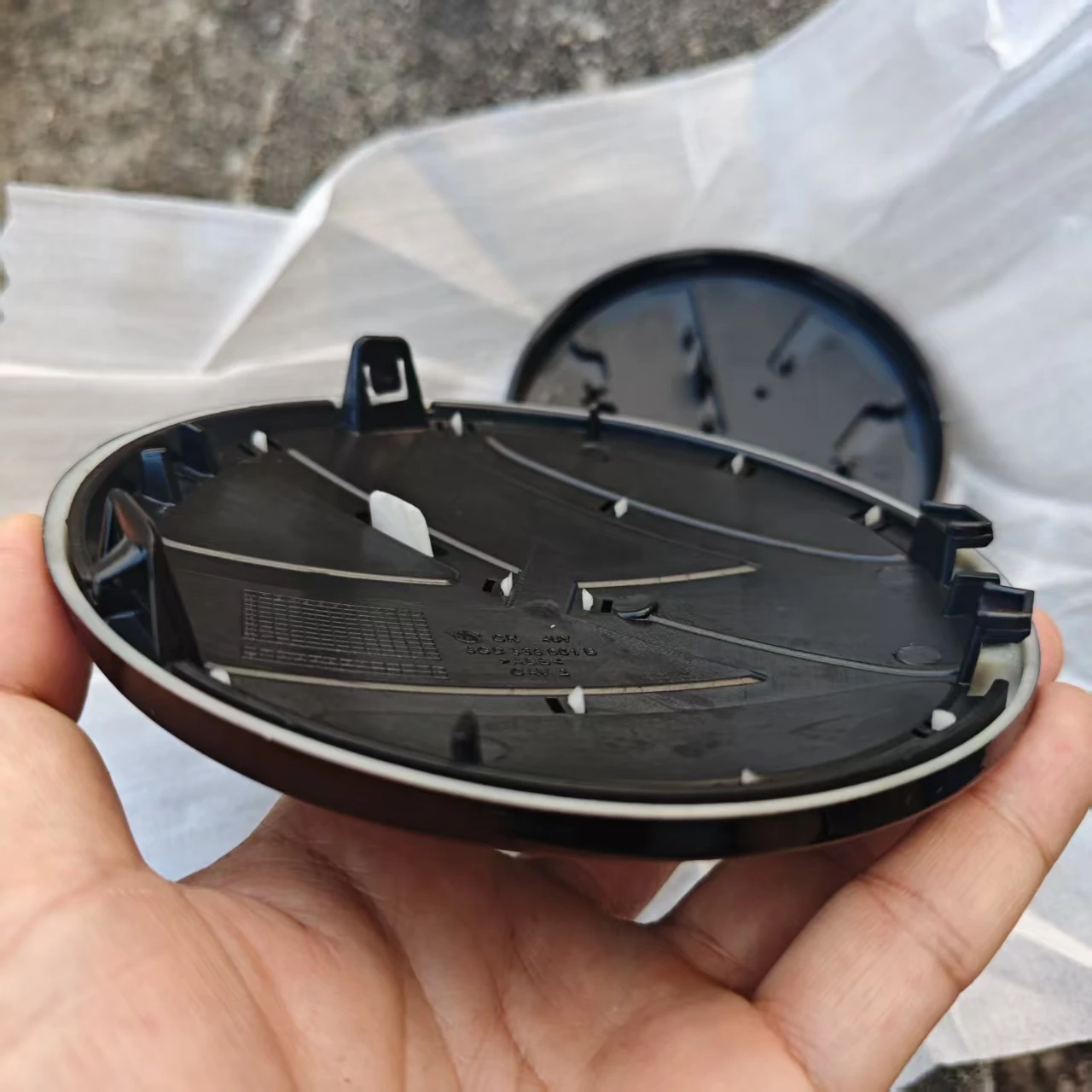 Replacement 138mm 110mm Car Front Grille Badge Rear Trunk Emblem Lid ...