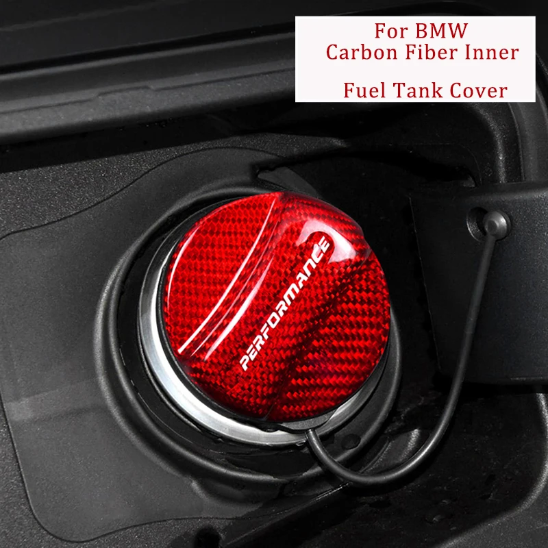 Carbon Fiber Universal Car Fuel Tank Fuel Tank Cap Cover for BMW E90 ...