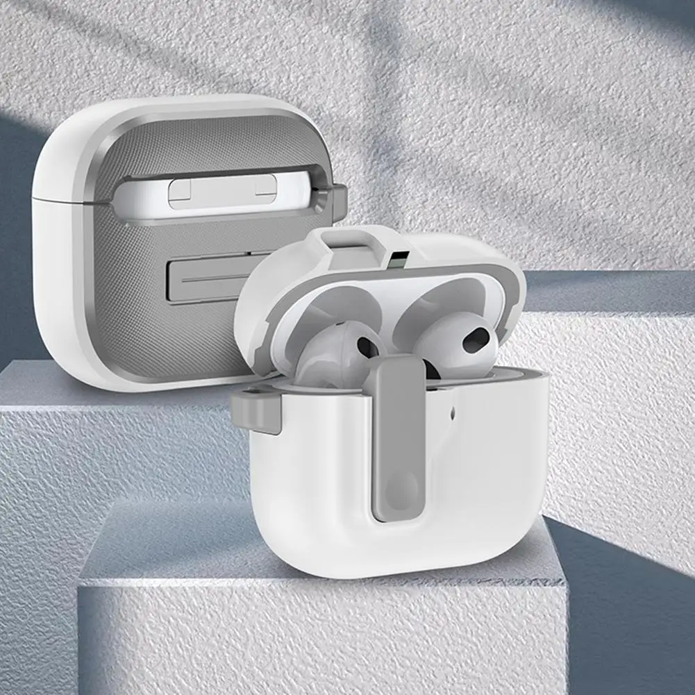 For Apple Airpods 4 Protective Case TPU Earphone Case With Keychain For ...