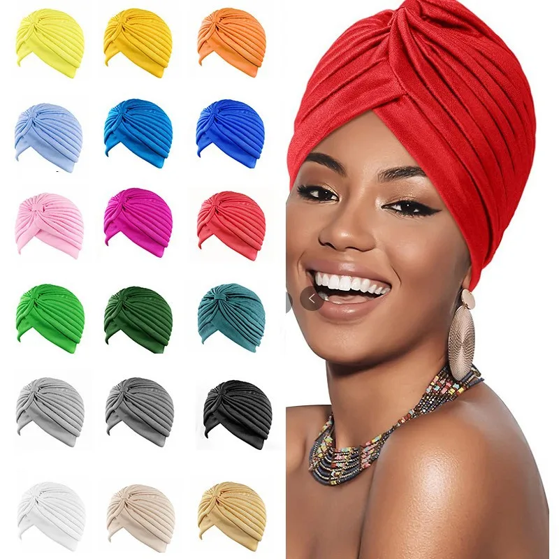 New Indian Turban Hats for Men & Women, Arabic Watermelon Headwrap ...