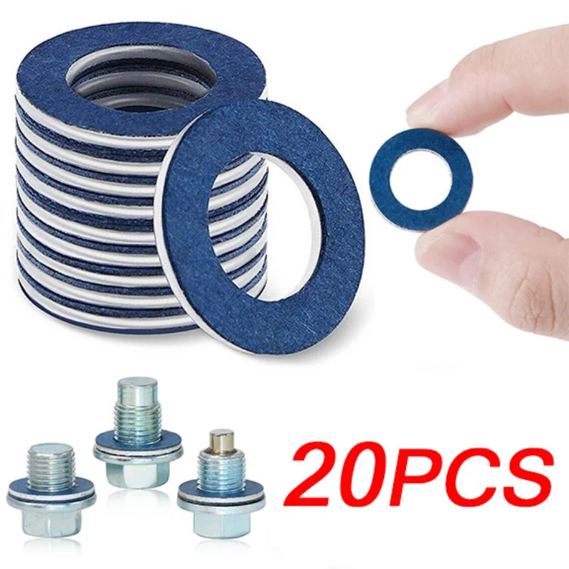 Oil-Drain-Sump-Plug-Washers-Gasket-Hole-for-Toyota-OE90430-12031-12mm ...