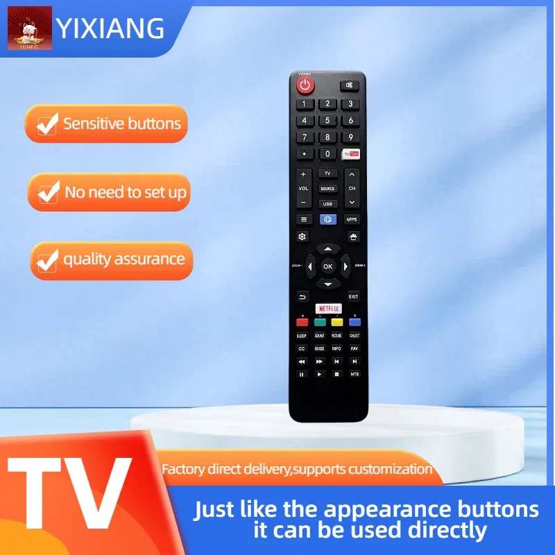 Remote-Control-fit-for-Fanco-Atvio-for-RC320-Smart-Netflix-Tv-Remote ...