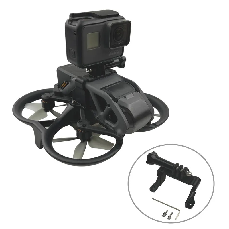 For-Gopro-Top-Extended-Camera-Adapter-Mount-Bracket-Holder-For-DJI ...