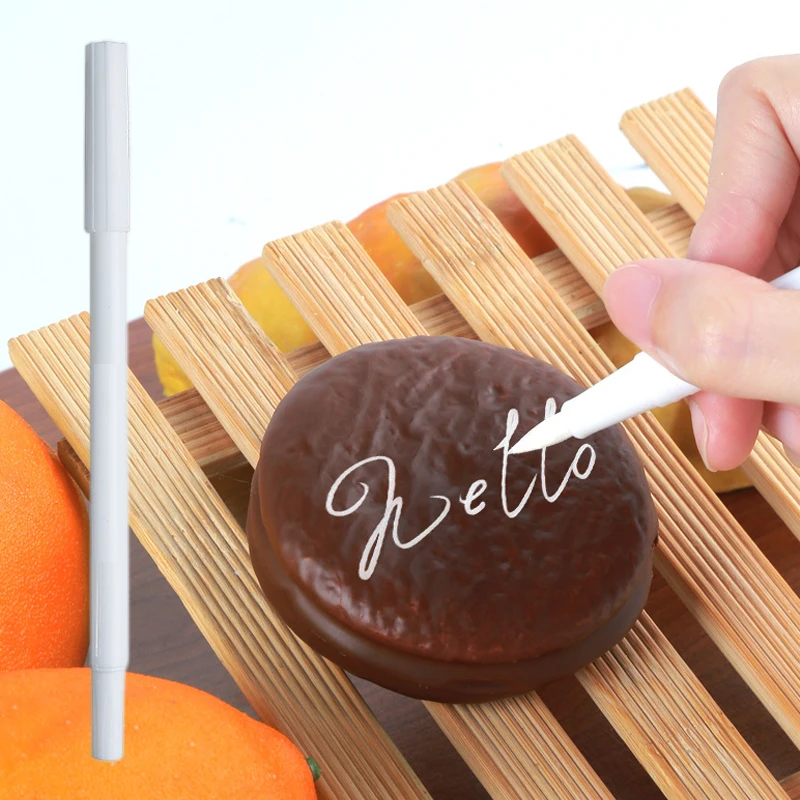 Pigmento-comest-vel-White-Pen-Brush-Fondant-Cookies-Baking-Color ...