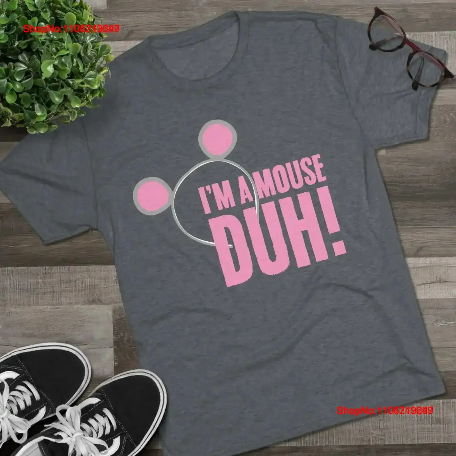 Im A Mouse Duh Mean Girls Movie Karen Retro Vibe Soft T Shirt vintage ...