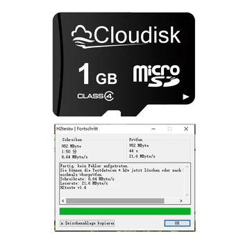 Cloudisk High Quality Microsd 1GB 2GB Class4 Original Chip Memory TF ...