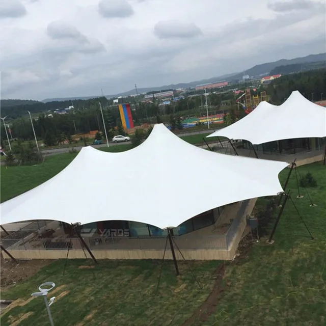 Camp Tent Manufacturer Customized Membrane Structure High-End Vacation ...