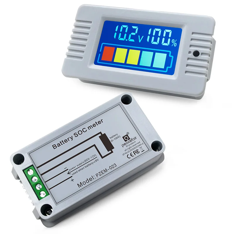 Oltmeter-Battery-0-100v-Colored-Display-Battery-Tester-Lithium-18650 ...