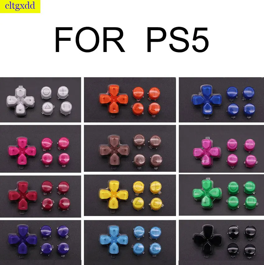 cltgxdd-1-set-FOR-PS5-Controller-Replacement-Dpad-and-ABXY-Jelly-Button ...