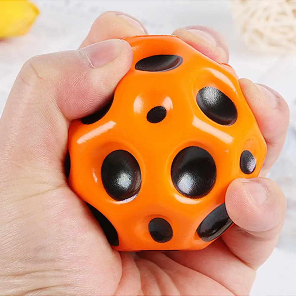 Useful Hole Ball Portable Bouncy Ball Colorful Ergonomic Design High ...