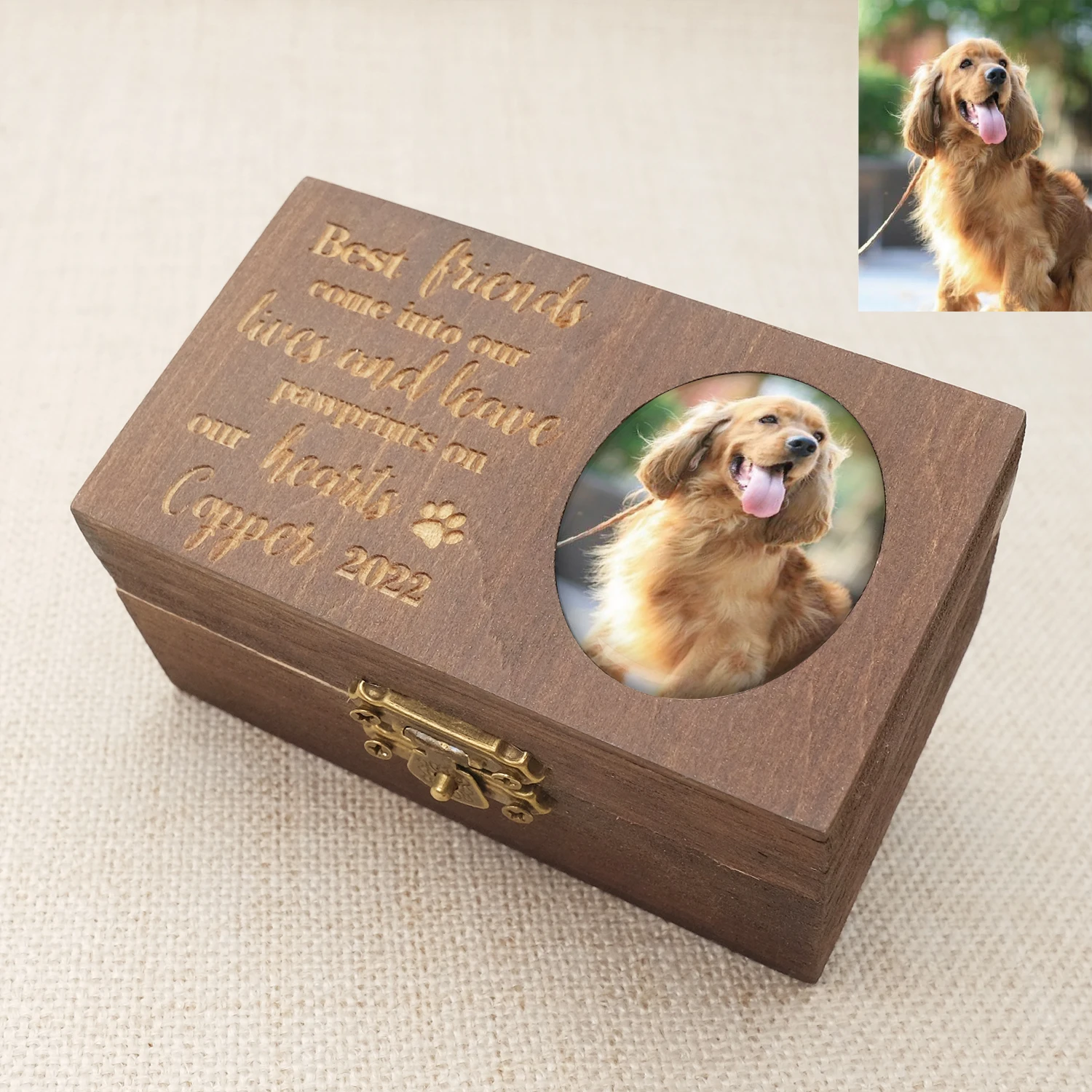 Custom-Pet-Fur-Box-Personalized-Urn-for-Pet-Ashes-Engraved-Wood-Box-for ...