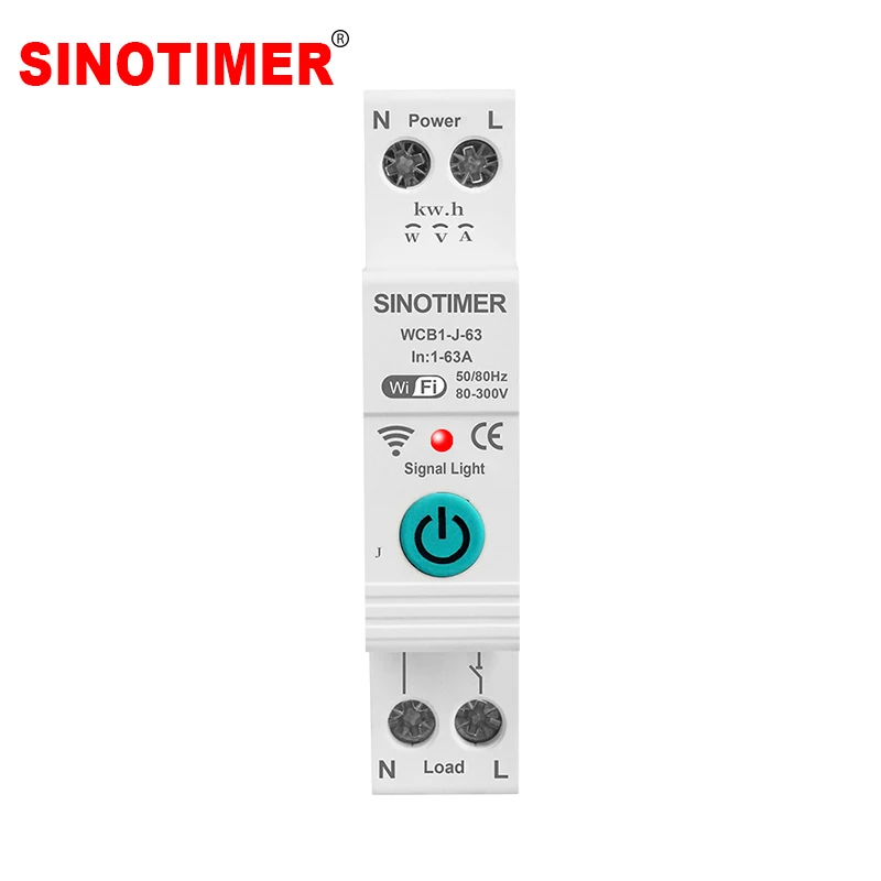 Top-Vendor-New-Hot-1P-N-WIFI-Smart-Time-Switch-Energy-Meter-KWH ...