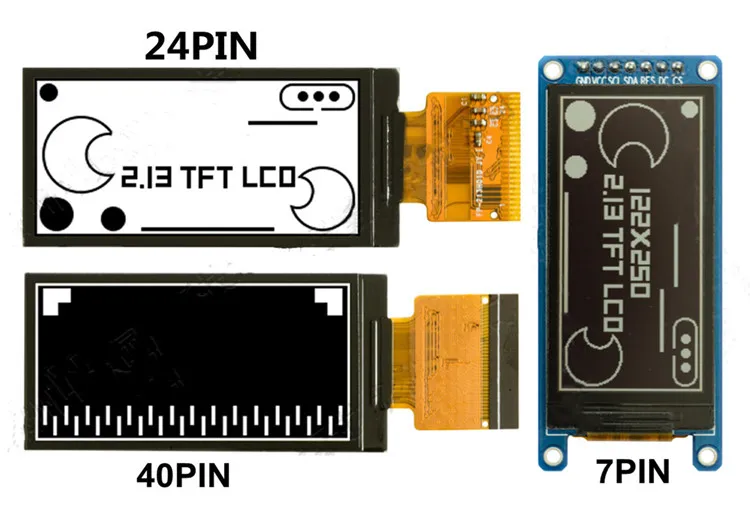 Lcd Screen Ink | E Ink Screens | E Paper Lcd | Spi Screen - 2.13 Inch ...