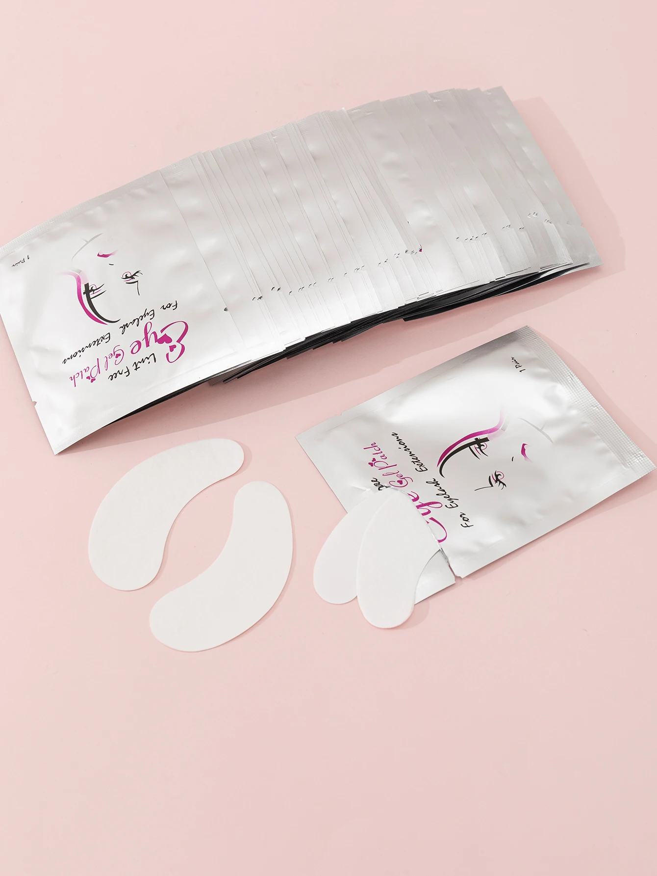 50Pairs-Grafting-Eyelash-Extension-Patch-eyelash-extension-pads-lash ...