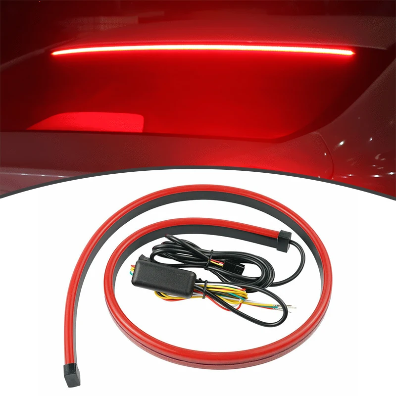 50-90cm-Car-Rear-Third-Brake-Light-LED-Strip-High-Mount-3rd-Brake-Light ...