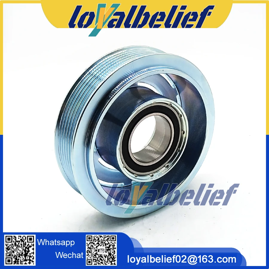 AC Compressor Polia Da Embreagem Para Peugeot 206 307 Citroen C2 C3 ...