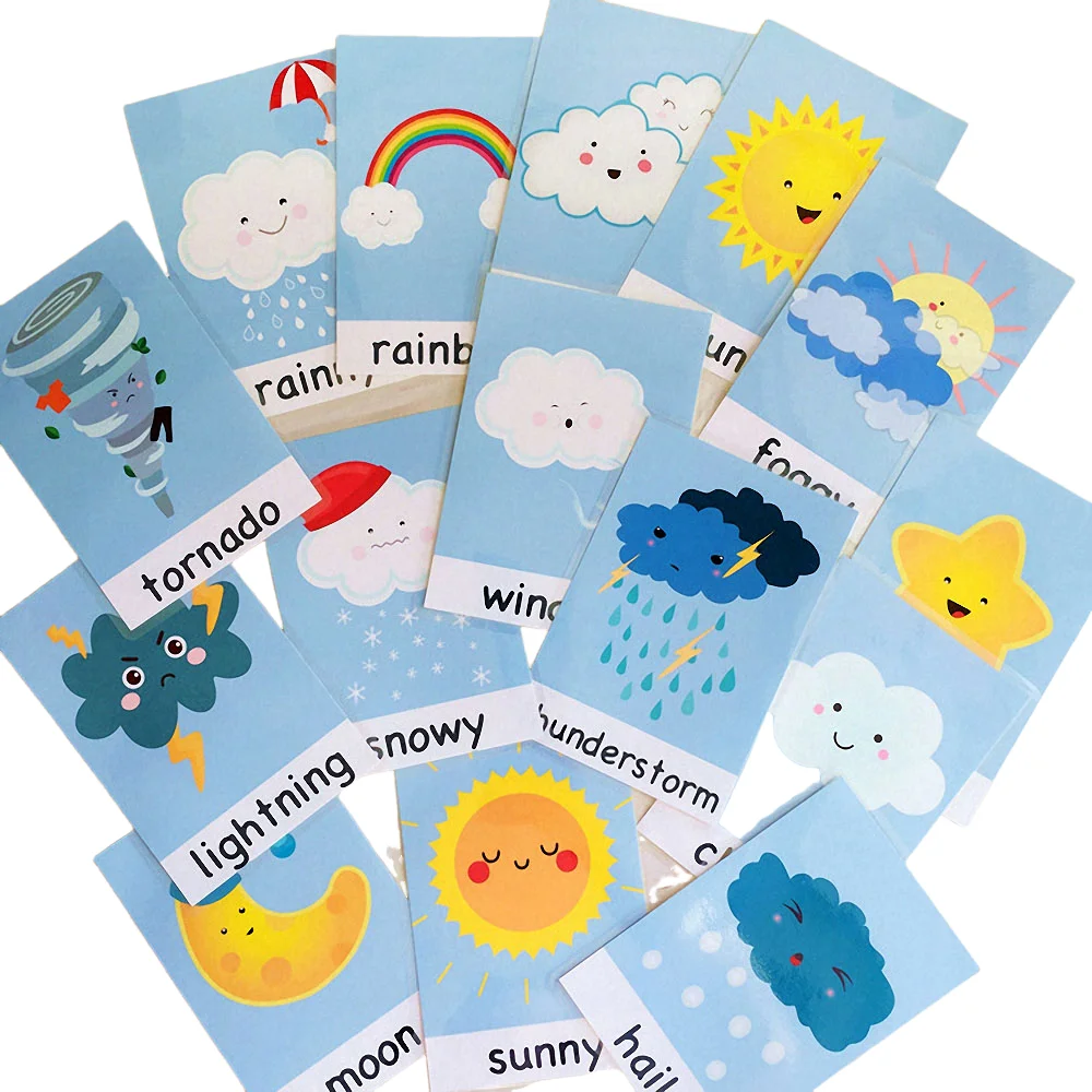 Snowy Flash Card