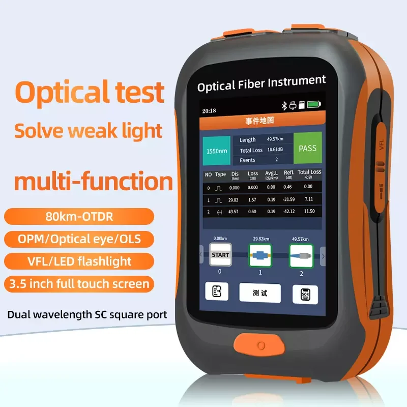 Super-mini-FTTH-exfo-otdr-Singlemode-MM-Optical-Power-Meter-Visual ...