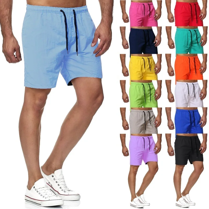 Short-Pants-for-Summer-Thin-Style-Quick-Drying-Three-Part-Pants-Beach ...