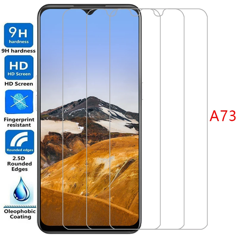 screen protector for oppo a73 4g 5g protective tempered glass on ...