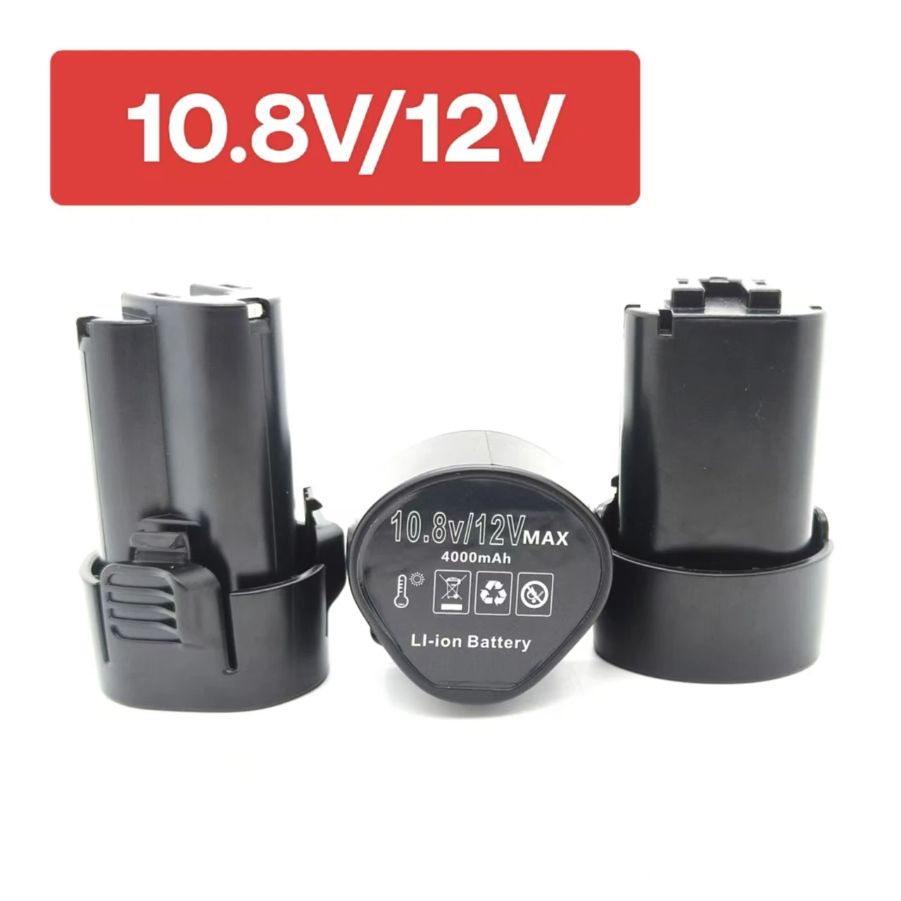 Premium 10.8V/12V 4.0Ah Lithium-ion Rechargeable Battery, Suitable for ...