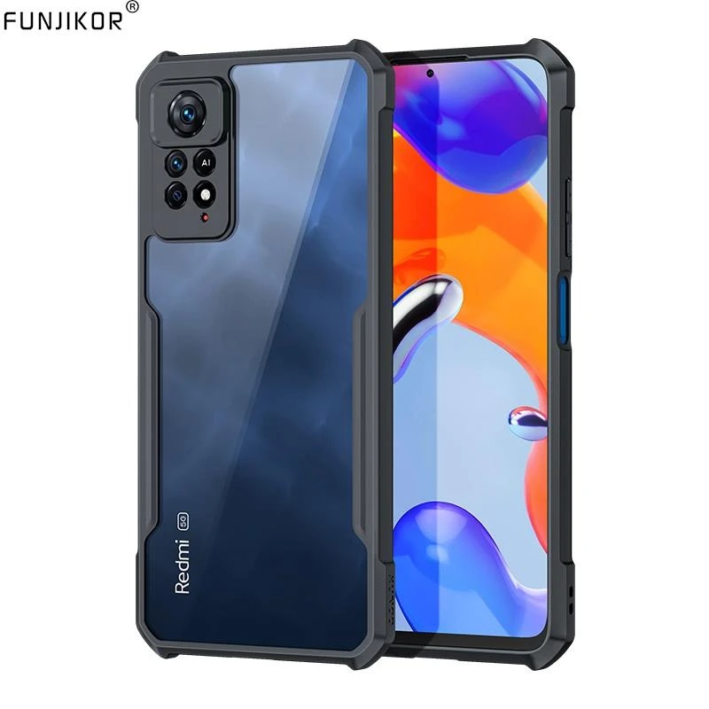 Shockproof Case For Xiaomi Redmi Note 11 Pro 5G 10 10S Case Transparent Phone Cover For Redmi ...