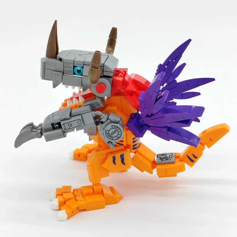 Digital Monster Adventure Model Building Blocks, Kit Tijolo, Digimon ...