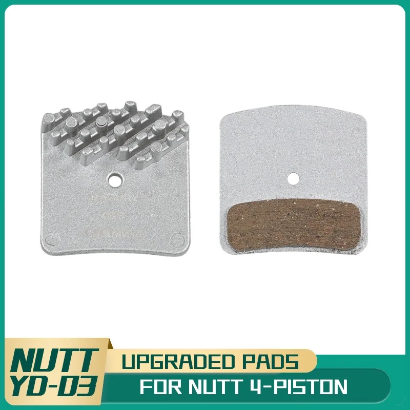 YD-03 Ceramic & Metallic Disc Brake Pad for NUTT 4-Piston Hydraulic ...