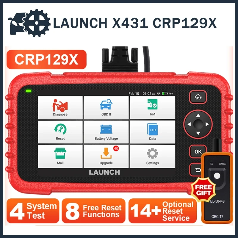 Launch-herramienta-de-diagn-stico-automotriz-X431-CRP129X-autoesc-ner ...