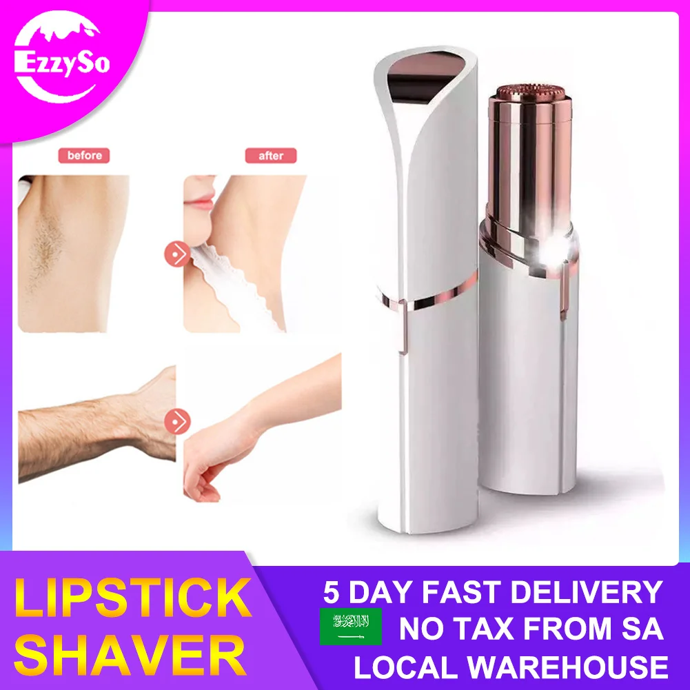 Mini-Epilator-Face-Hair-Removal-Lipstick-Shaver-Electric-Facial-Eyebrow ...