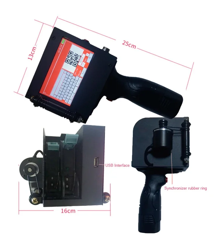 50.8mm Expiry Date logo Number Qr Code Batch Coding for Carton Box ...