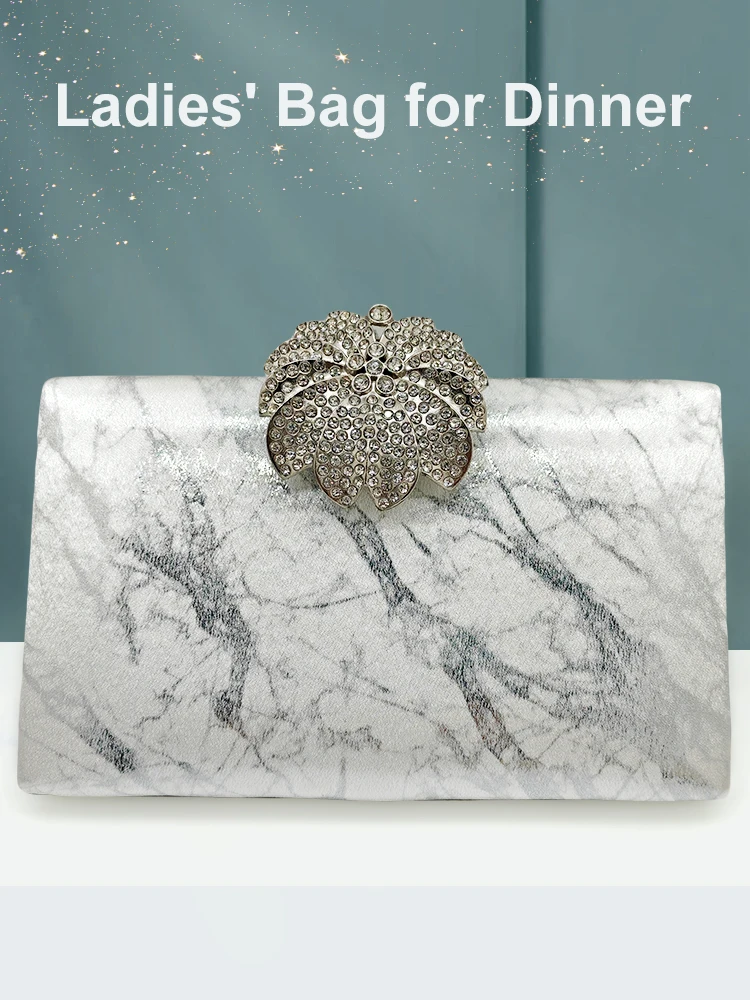 Fashion-Women-Handbags-Luxury-Designer-Marble-Style-Clutch-Bag-Elegant ...